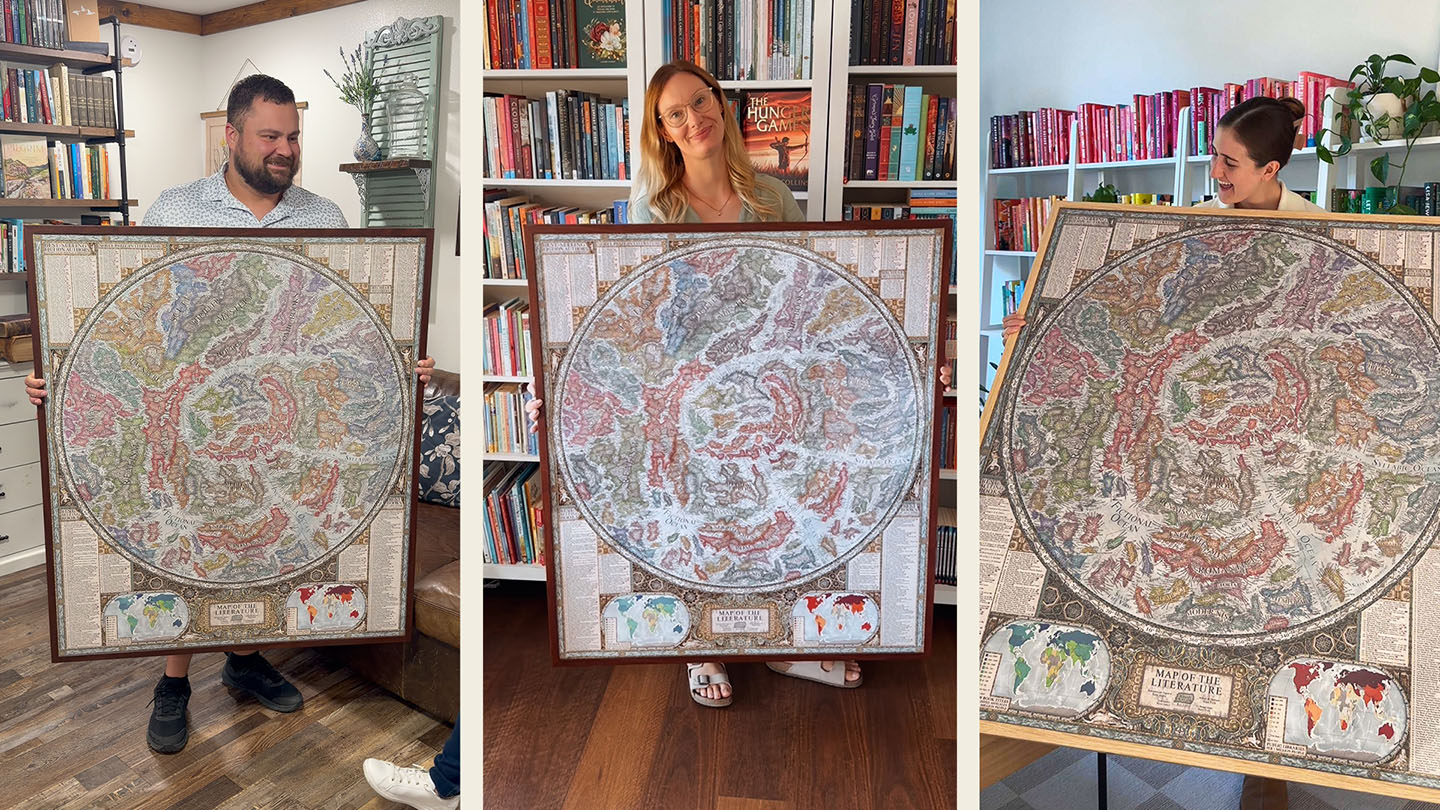 7 Reasons Why Every Book Lover Wants This Map (and Not Another Book)